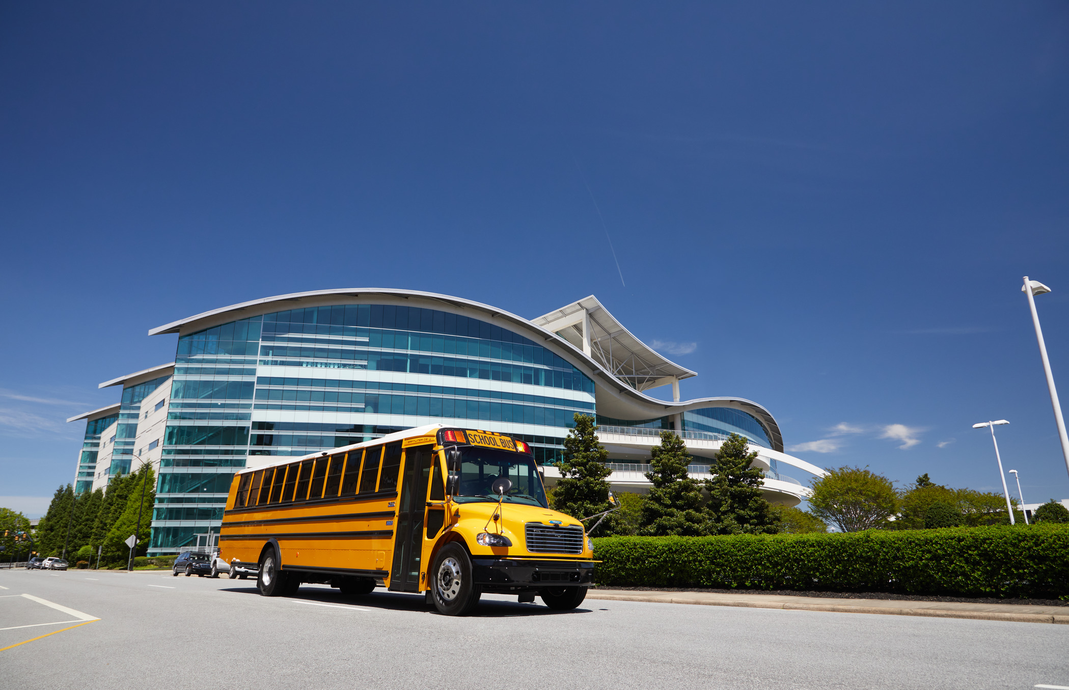 Thomas Built Buses Celebrates 200th Proterra Powered Electric School ...