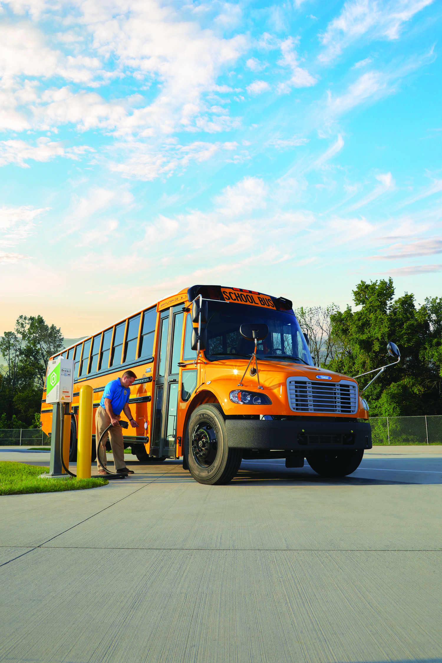 Thomas Built Buses Celebrates 200th Proterra Powered Electric School ...